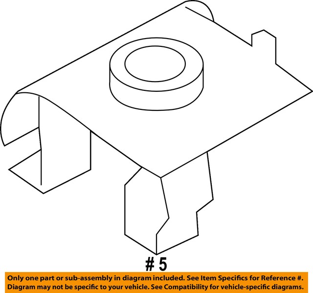BMW 34406854898 Genuine OEM Park Brake Cable Clip for sale online | eBay