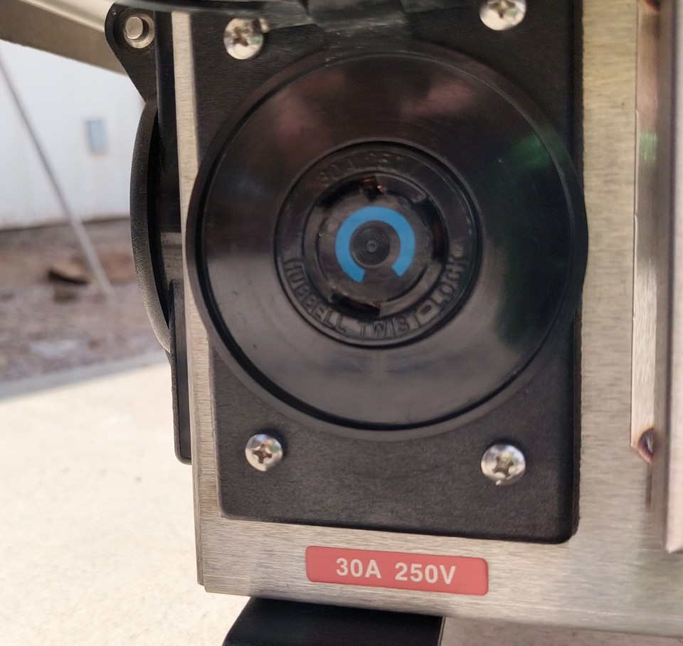 CEP Portable Temporary Spider Box Power Distribution 7706-G 50 Amp 125 ...