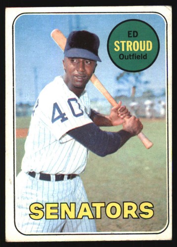 1969 Topps #272 Ed Stroud VG/VGEX Senators 571285 | eBay