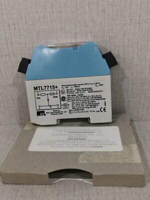 MTL MTL7715+ shut-diode Safety Barrier | eBay