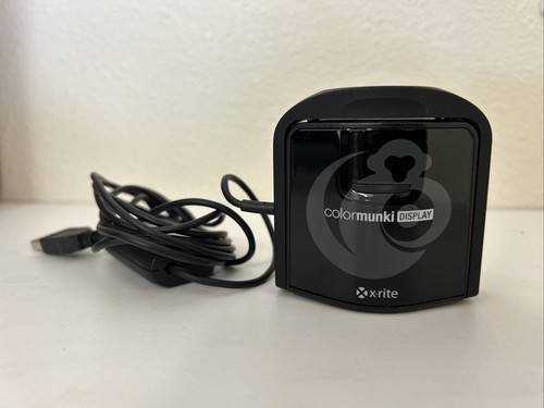 X-Rite ColorMunki Display CMUNDIS Black Ergonomic Monitor Calibration ...