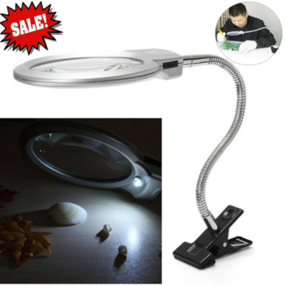 Lighted Magnifying Reader
