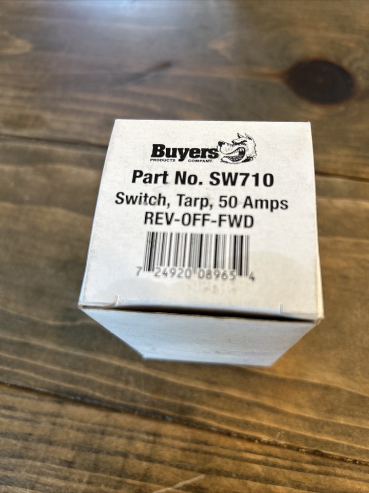 Tarp System Rotary Switch, 12V, 50 Amp, Momentary On/Off Buyers # SW710 ...