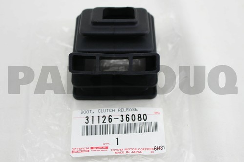 3112636080 Genuine Toyota BOOT, CLUTCH RELEASE FORK 31126-36080 | eBay