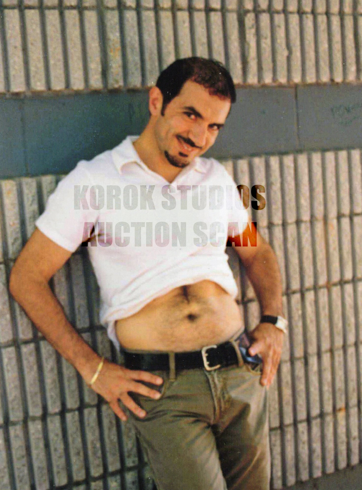 Hairy Muscle Hunk Emilio 5x7 Semi Nude Male Beefcake Photo 220824122 | eBay