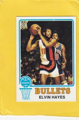 1973-74 Topps #95 Elvin Hayes Capital Bullets NM Near Mint # 23163 | eBay