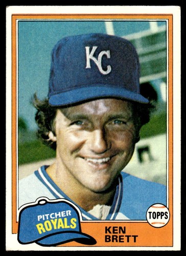 1981 Topps Ken Brett #47 Kansas City Royals Baseball Card | eBay