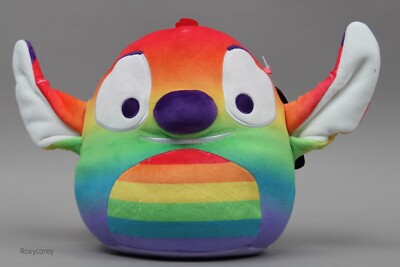 Disney 8" Pride Collections LGBT Lilo & Stitch Rainbow Squishmallow ...