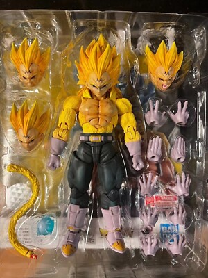 custom dragonball shf ssj4 vegeta | eBay