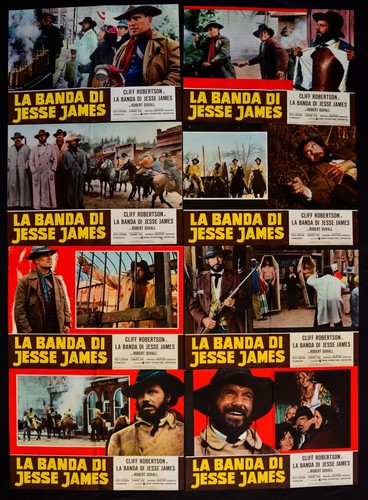 Photo busts THE JESSE JAMES GANG Robert Duvall Cliff Robertson F276 | eBay