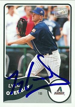 Lyle Overbay autographed Baseball Card (Diamondbacks) 2003 Topps ...