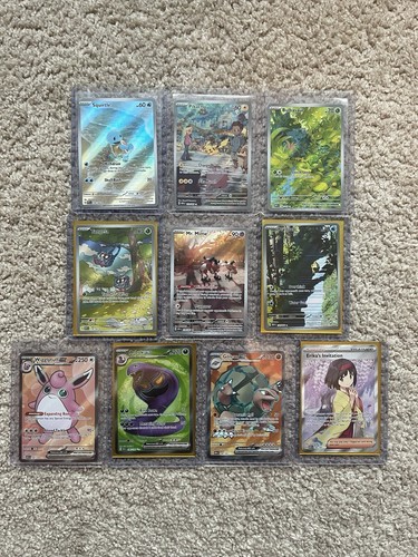 Pokemon 151 Full Art, EX, Art Rare Lot 10 Cards. MINT RARE | eBay