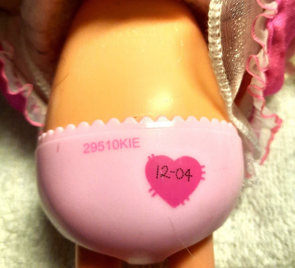 Lalaloopsy Crumbs Sugar Cookie 12" Doll Hard Plastic Pink Hair 2009 Bl ...