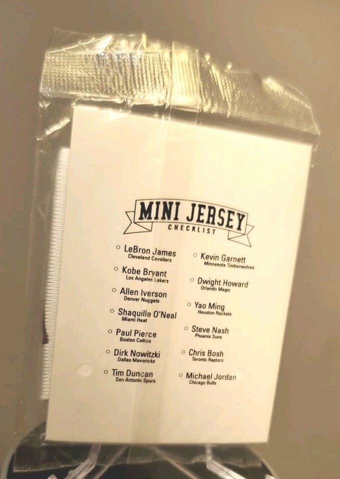 Michael Jordan -mini- Jersey Sealed in Original Package | eBay