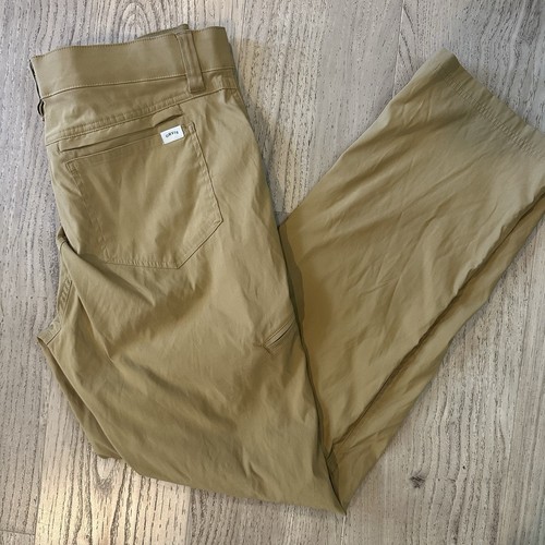 Orvis Tech Pants Mens 32x32 Tan Beige 6 Pocket Hiking Nylon Stretch | eBay