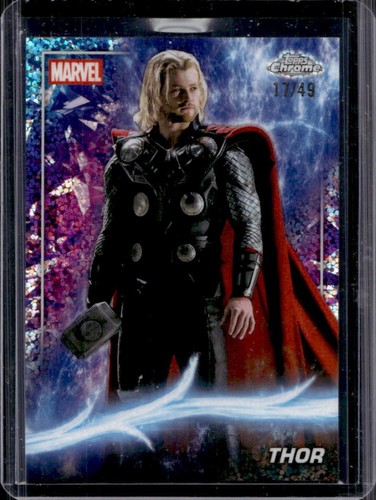 2025 Topps Chrome Marvel Studios Thor Ms. Speckle Refractor #/49 | eBay