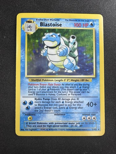Blastoise Holo Base Set | eBay