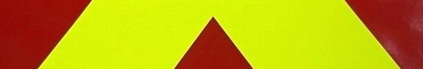 Rear Safety Chevrons Red Reflective & Dayglo Yellow Choose Sticker OR ...