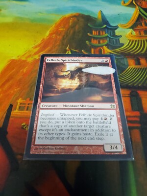 1x Misprint Felhide Spiritbinder Magic The Gathering Rare | eBay