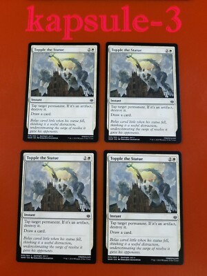 4x Topple the Statue (LP-NM) | War of the Spark | MTG Magic Cards | eBay