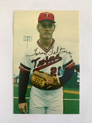 1980 Twins Postcards #8 Terry Felton - Minnesota Twins | eBay