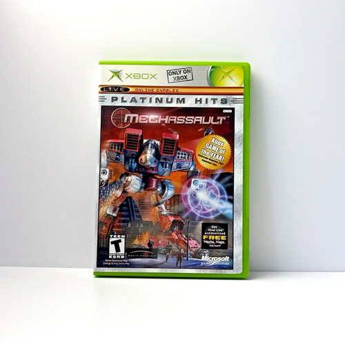 MechAssault Microsoft Original Xbox VGC Game Disc No Manual Tested Free ...