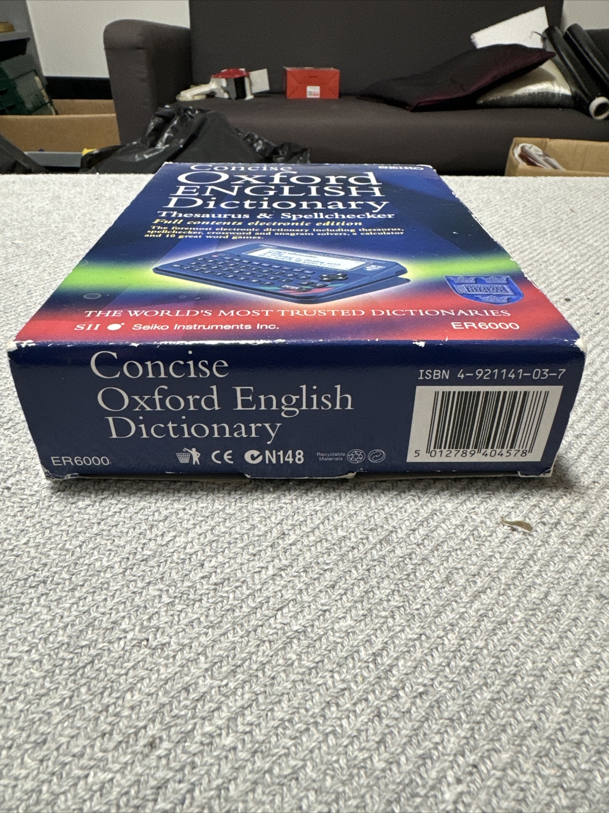 Seiko ER6000 Concise Electronic Oxford Dictionary Thesaurus ...