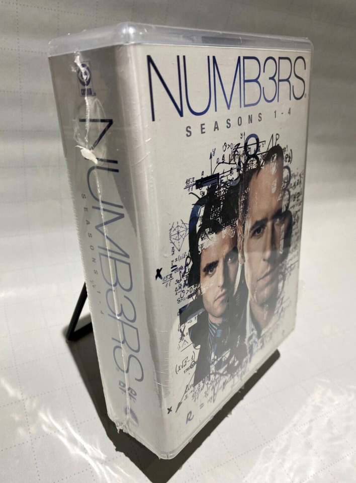 NEW Numb3rs: Seasons 1-4 (DVD Set, 2017) Numbers TV Show First Second ...