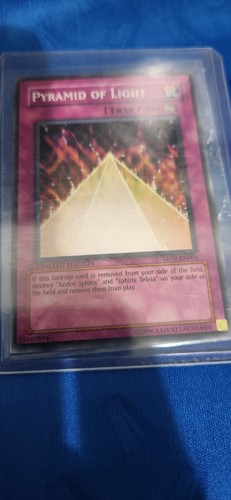 Yu-Gi-Oh: The Movie (DVD, 2004) With 1996 Pyramid of Light Trap card ...