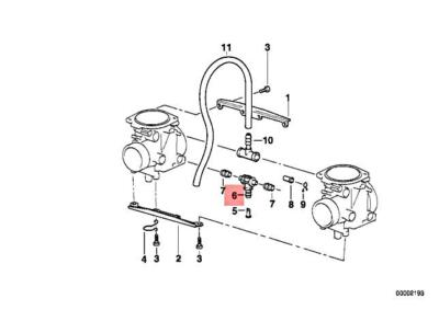 Genuine BMW E16 F 650 94 0161 97 0162 0166 Distribution Piece ...