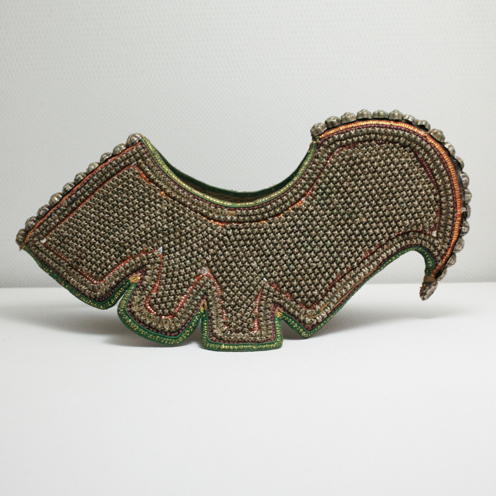 Old Antique Chinese Yi Minority Silver Embroidery Cockscomb Hat / H9001 ...