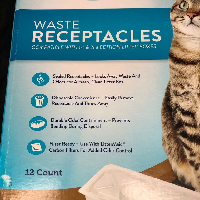 LitterMaid Waste Receptacles 1st and 2nd Edition - 12count for sale ...