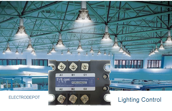 SSR Solid State Contactor 3 Phase 40Amp, 24VAC Coil, 3 Pole 30A 40A ...