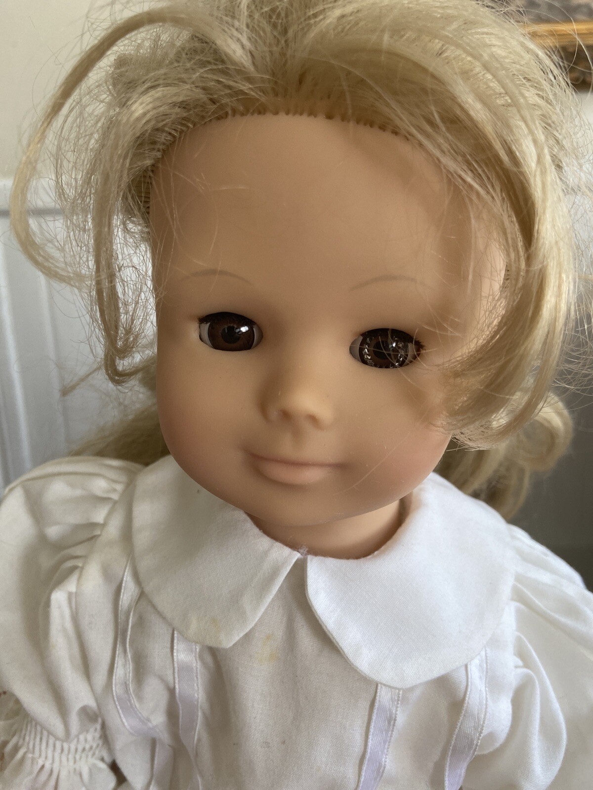 Vtg Gotz WEST German Doll 18" Orig.Outfit 118/4 Blonde Rare Brown ...