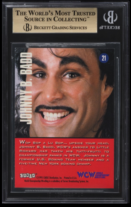 1995 CARDZ WCW Main Event - #21 Johnny B. Badd (RC) for sale online | eBay