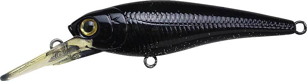 LUCKY CRAFT JAPAN Bevy Shad 60SP - 0161 Diamond Black (1qy) ~JDM~ Shad ...