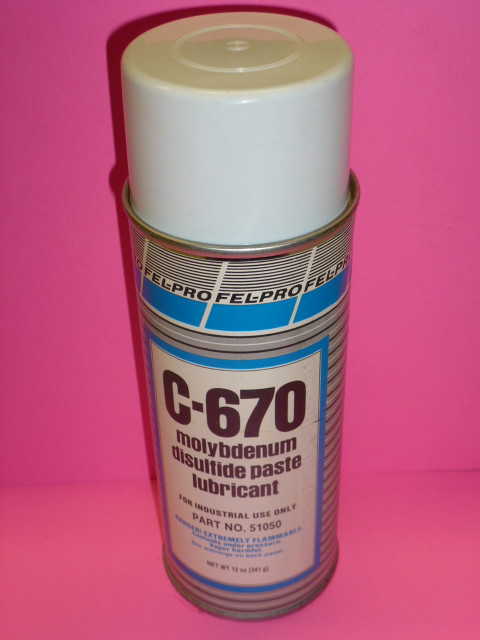 FEL-PRO C-670 MOLYBDENUM DISULFIDE PASTE LUBRICANT, #51050, 12-oz. | eBay
