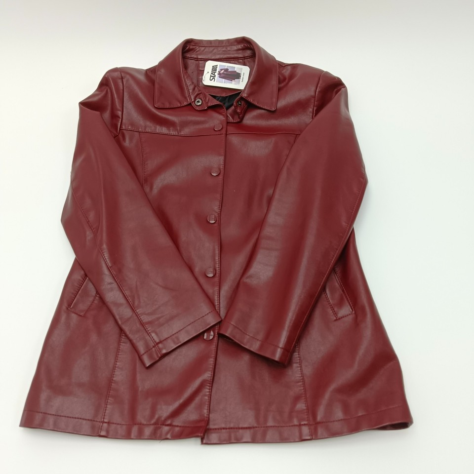 STAVA leather Coats for Women Red Fashion Coat Size M | eBay