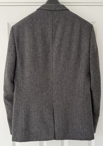 Men’s Next Tailoring Slim Fit Jacket,Tweed Effect, Grey,Size 40R ...