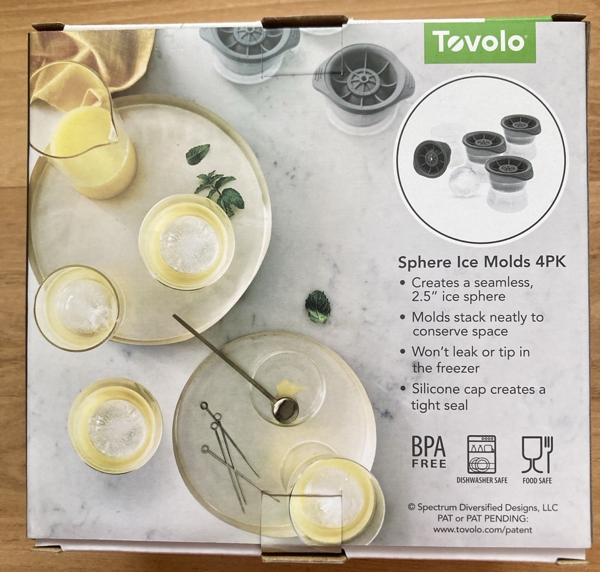 Tovolo Sphere Ice Molds - 8 Pack - 2.5" Round Ice Balls/2 Box | eBay
