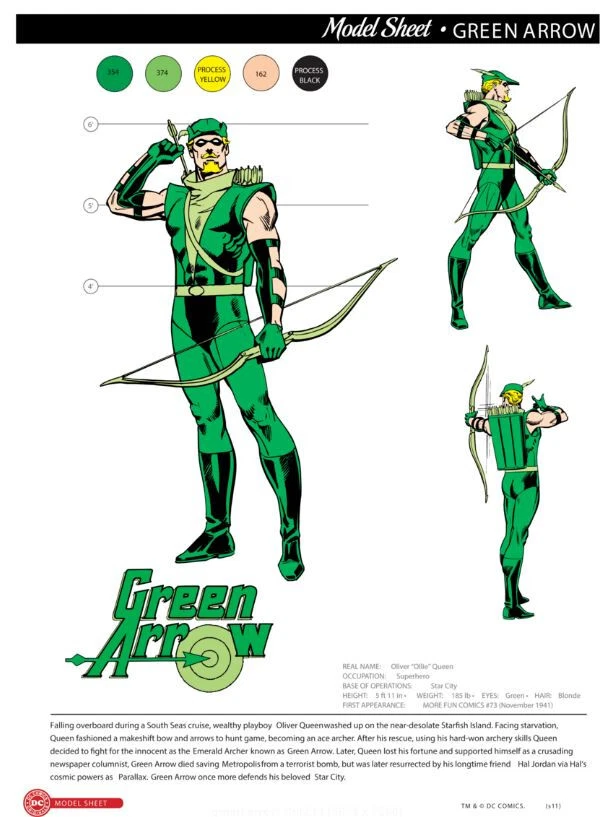 Green Arrow Concept Art