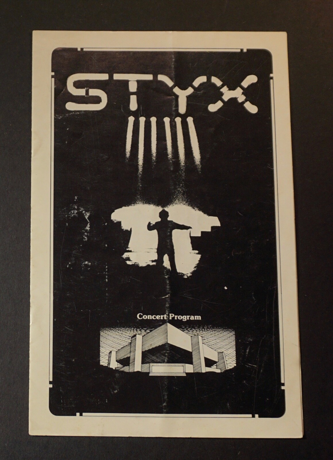 Styx Concert Program 1983 Kilroy Was Here Mr. Roboto Meadowands NJ