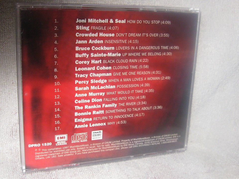 Much More Music Sampler (1997) 1050 Chum Toronto rock radio compilation ...