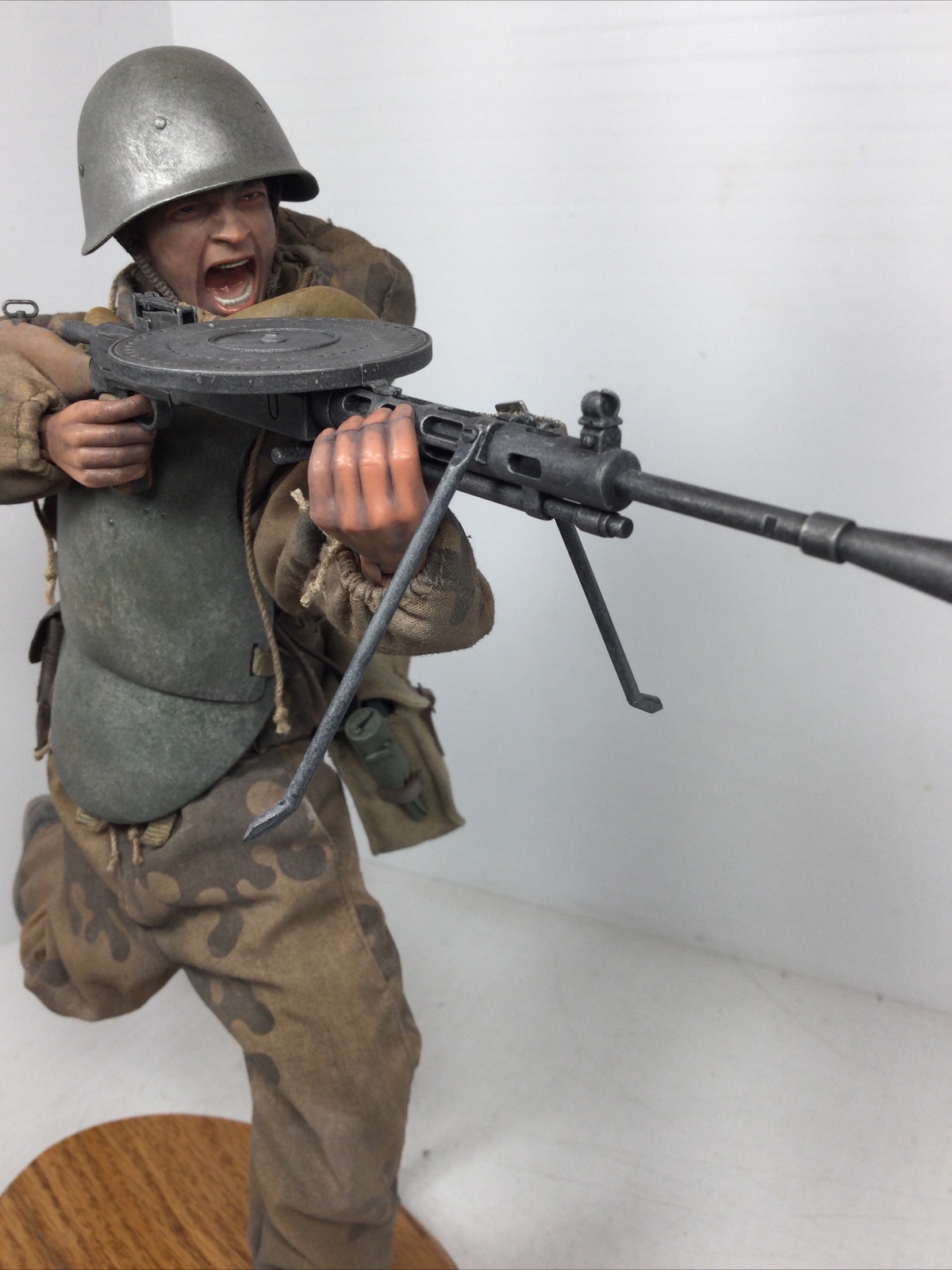 1/6 CUSTOM BUILD WW2 RUSSIAN RED ARMY SOVIET ENGINEER DPM LMG GUNNER ...