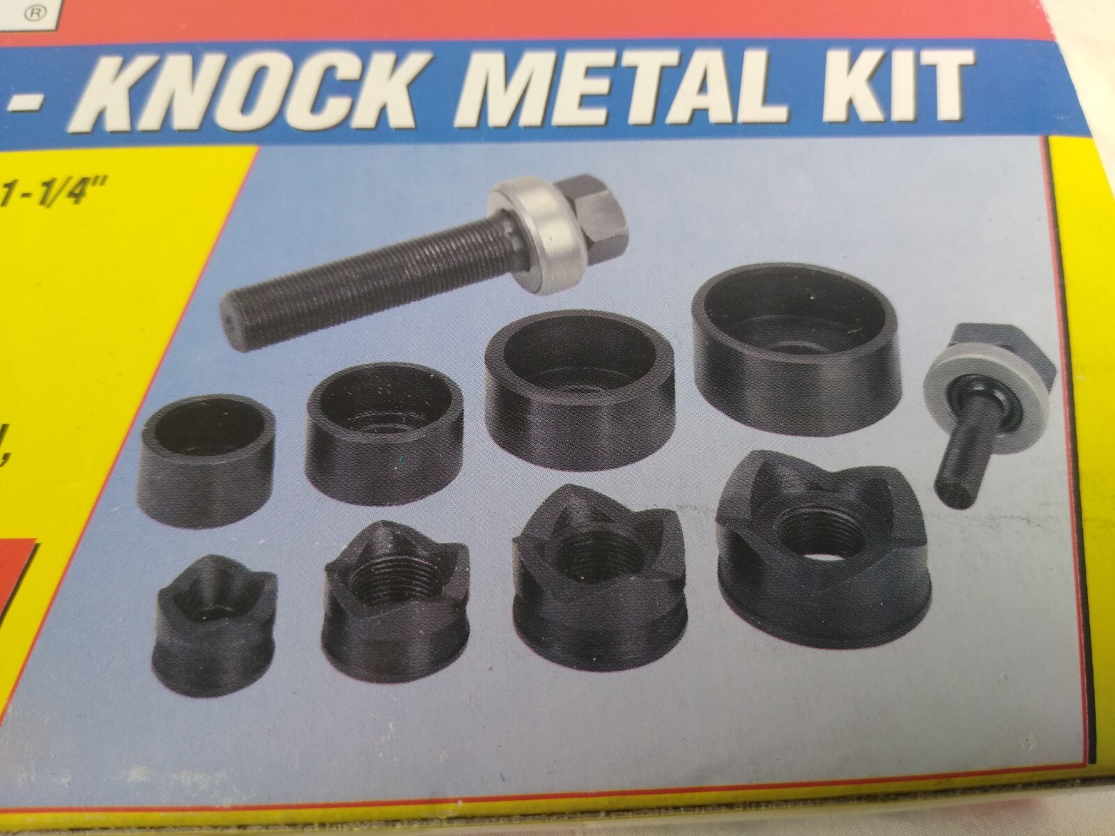 Central Forge Harbor Freight Tools Punch Set-knock Metal Kit Item 91201 ...