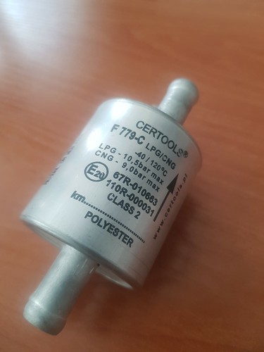 LPG GPL Gasfilter 2x12/2x12mm Autogas Filter mit 67R Nummer GPL | eBay