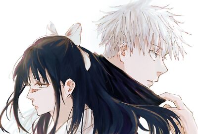 Anime jujutsu kaisen satoru gojo utahime Playmat Gaming Mat | eBay