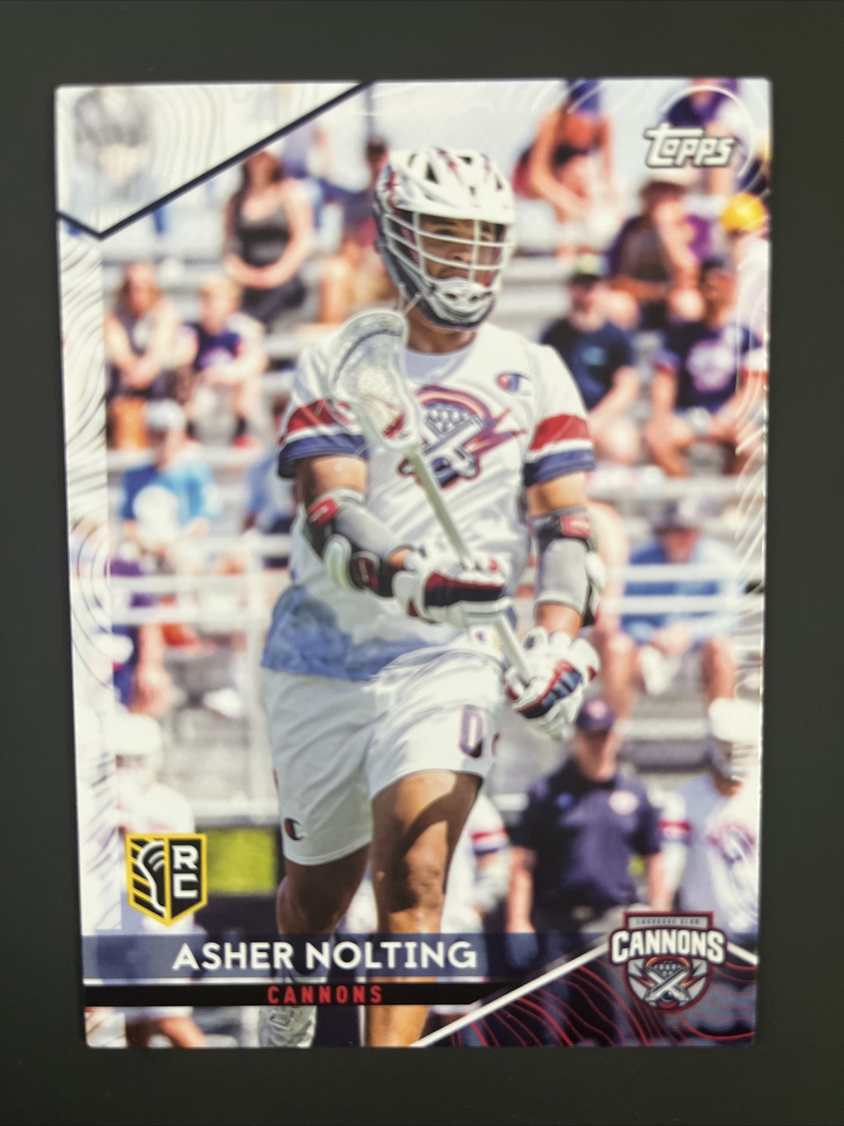 2022 Topps PLL Premier Lacrosse ASHER NOLTING Rookie Card RC, Cannons 👀 ...