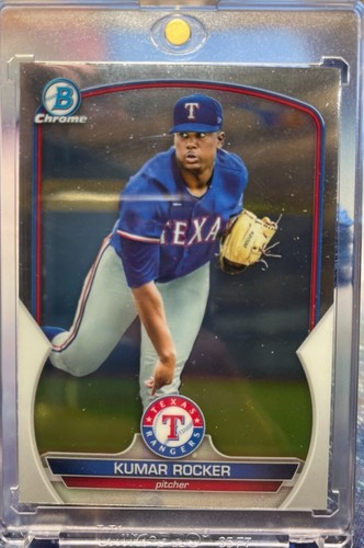 2023 Bowman Chrome Prospects BCP39 Kumar Rocker Texas Rangers | eBay