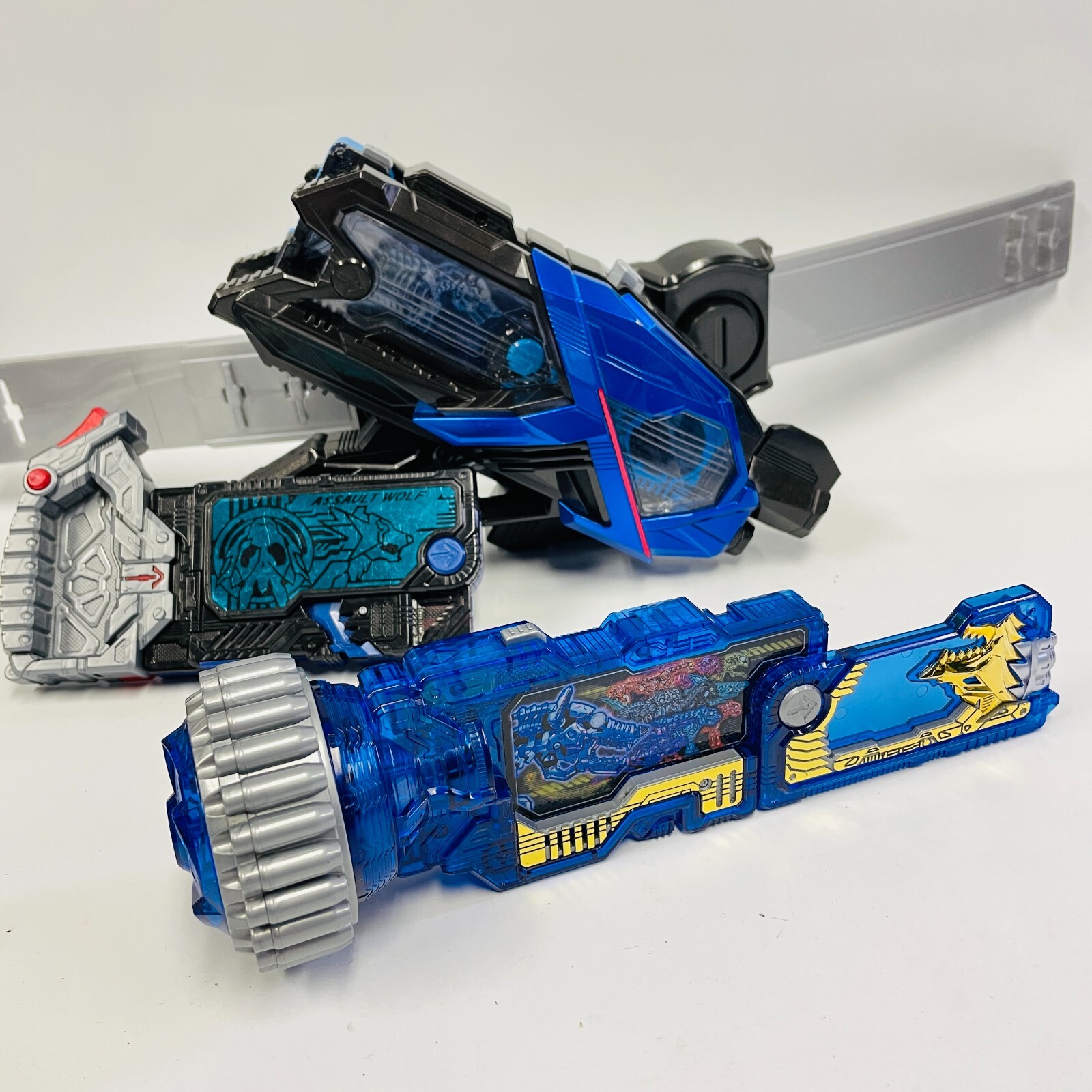 Zero One DX Ames Shot Riser & Shooting Wolf & Rampage Gatling Progrise ...